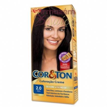 Coloração Cor&ton 2.00 Preto. Armazém Suíço - Vila Velha - ES